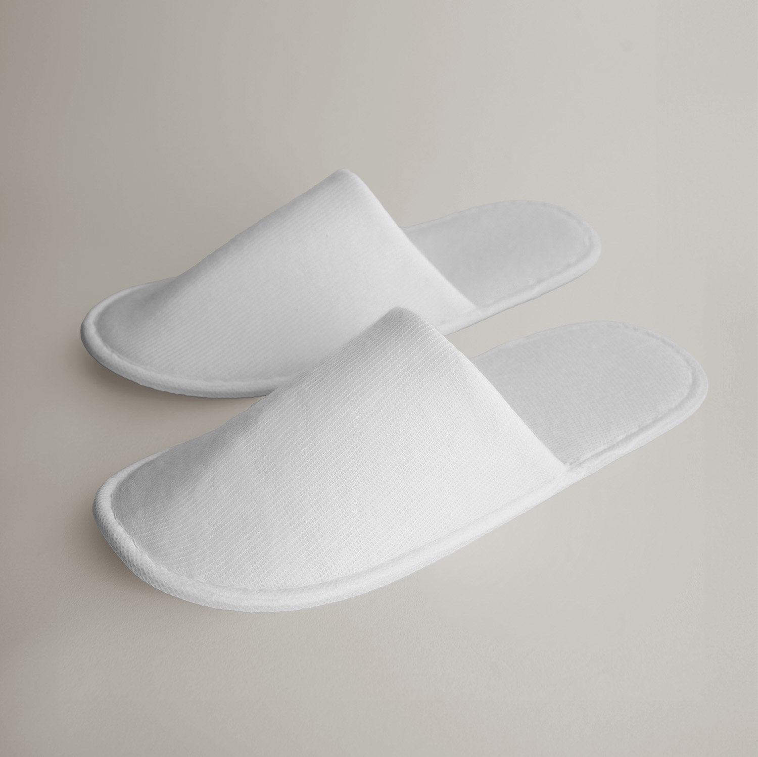 Hotelové Pantofle BASIC NAP CLOTH 30 Cm Protiskluzové | Bohéme Collection