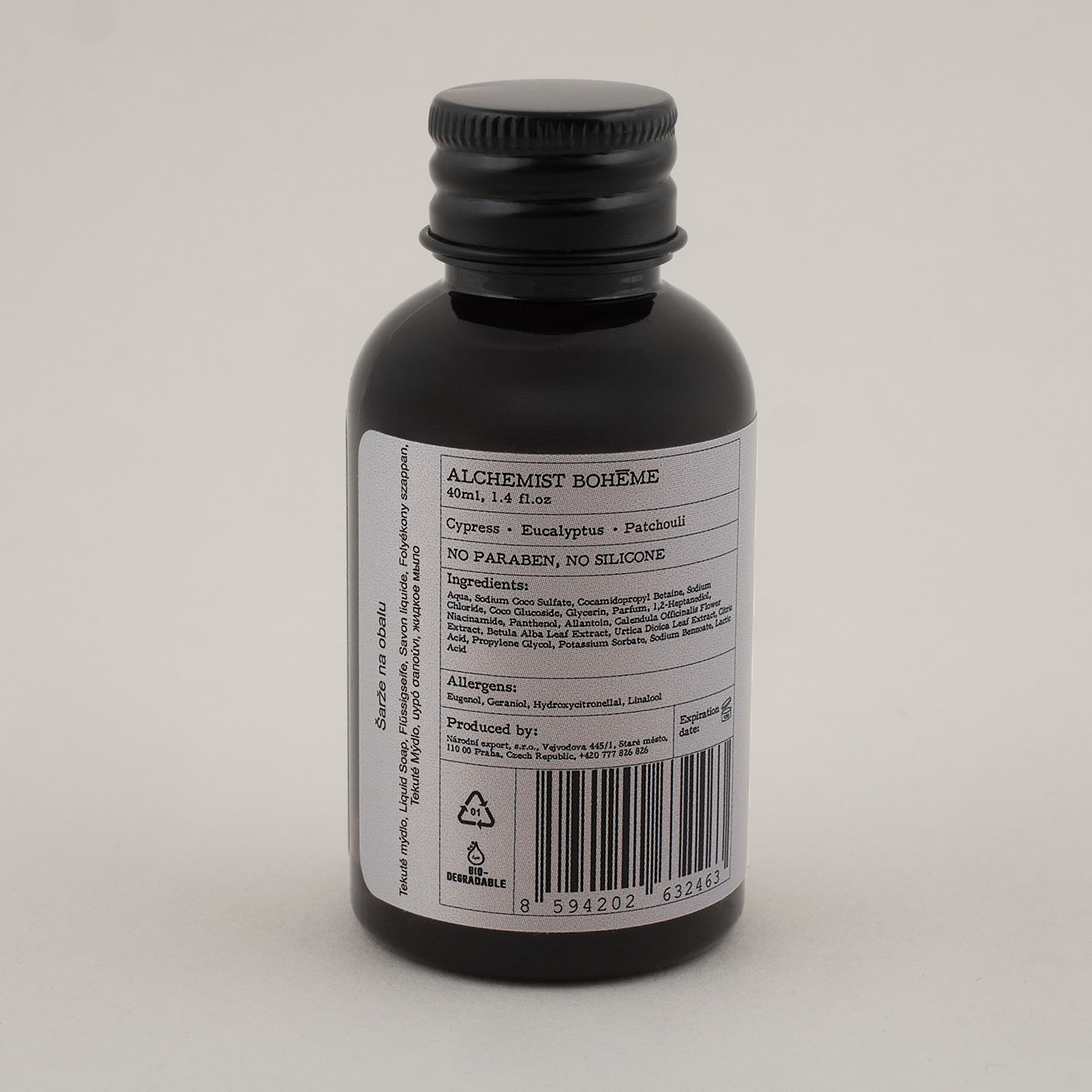 Natural Soap Alchemist Bohéme Perfume No. 2 - 40 ml | Bohéme Collection